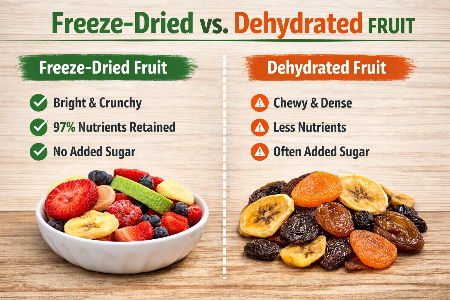 Freeze-Dried vs. Dehydrated Fruit: What Most Parents Don’t Realize ...