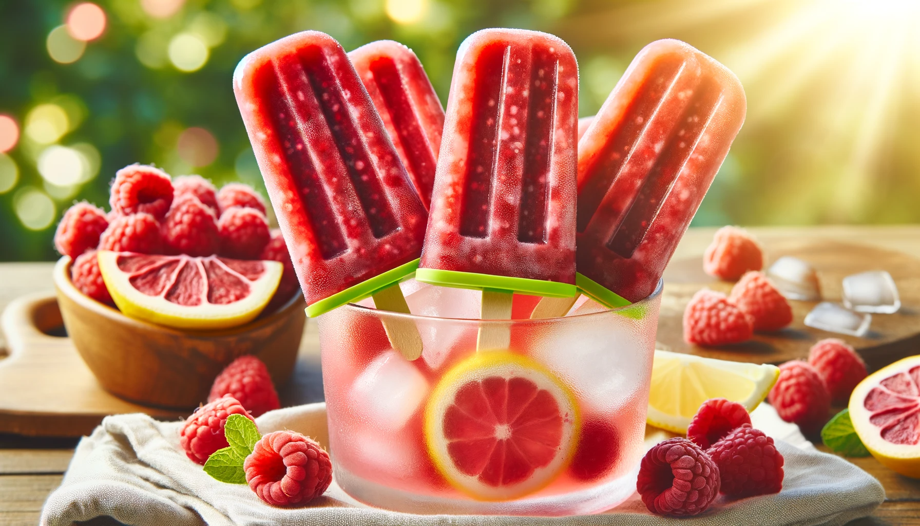 Raspberry Lemonade Popsicles – naturesturn.com